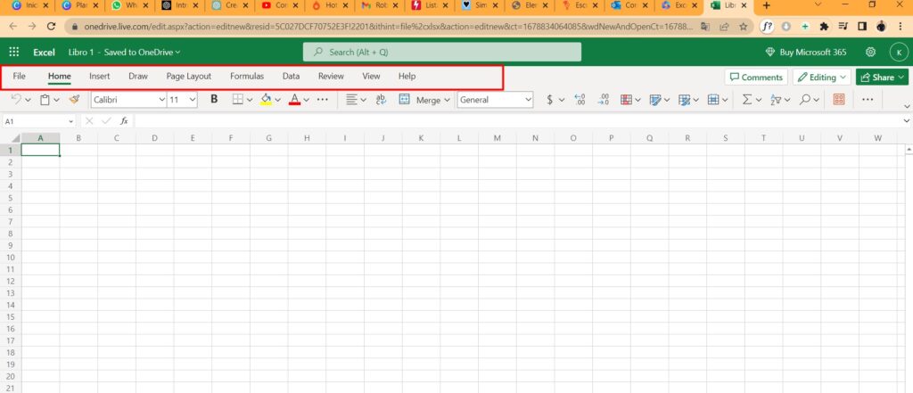Capítulo 2: Excel en línea: descubre cómo acceder y utilizar la ...
